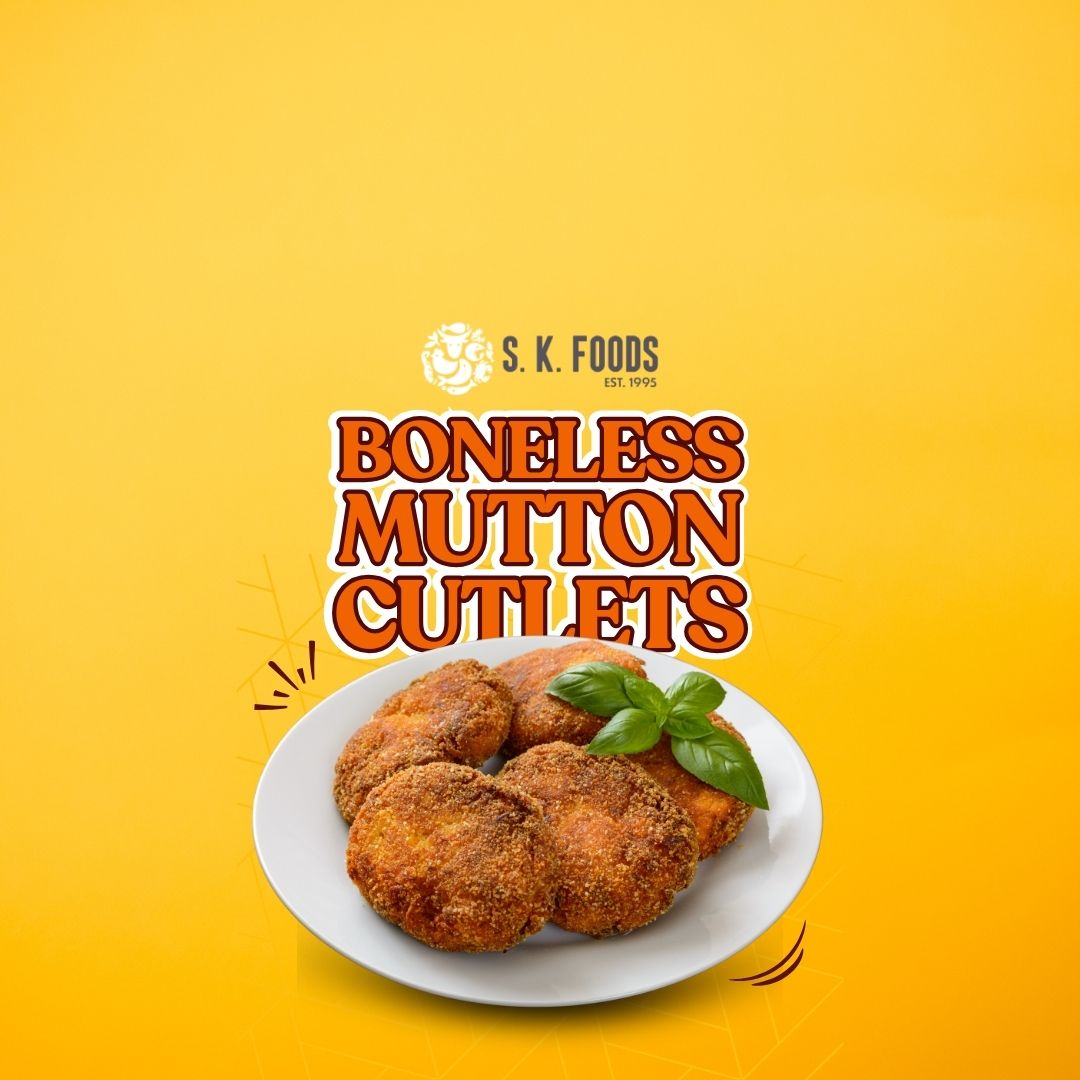 Boneless Mutton Cutlets Recipe – SK Foods Ltd
