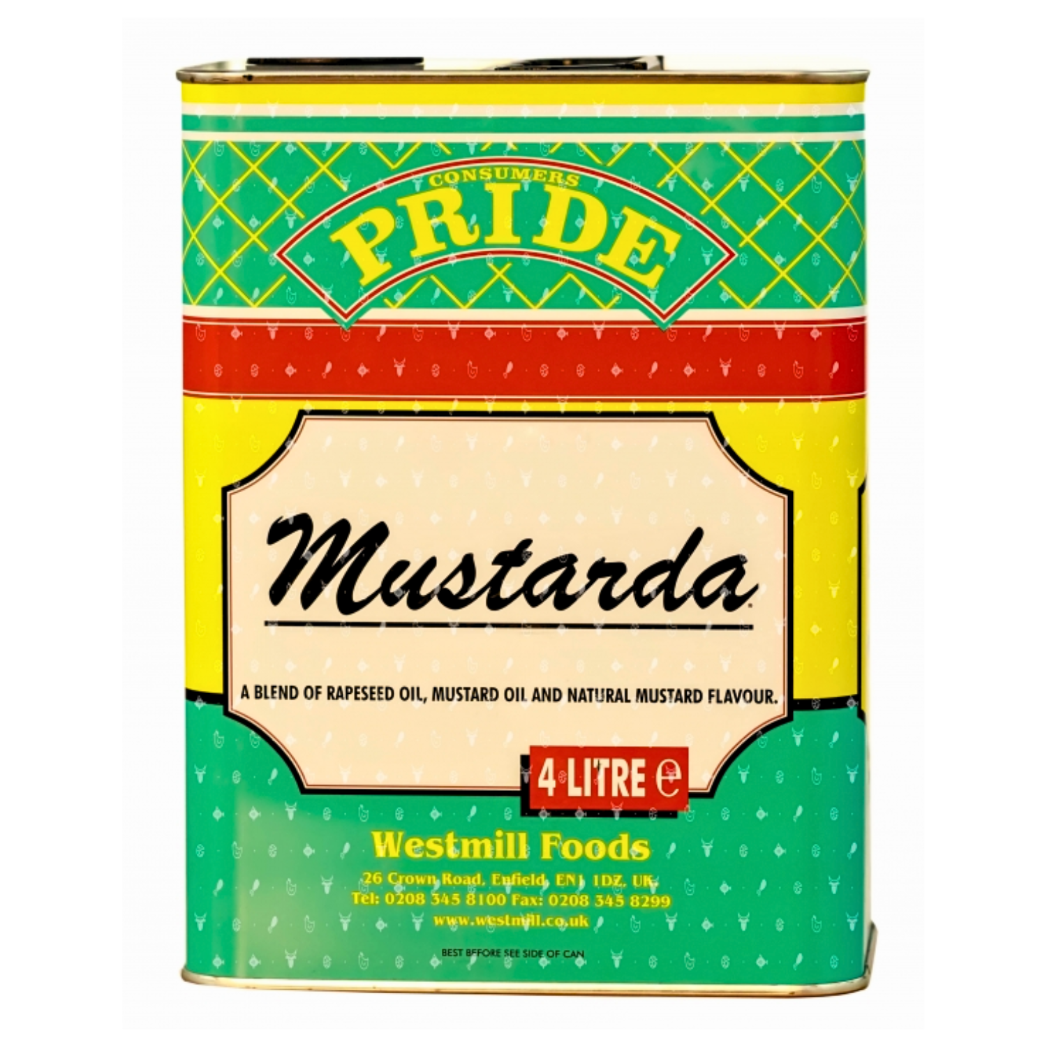 Mustard Oil - 4 Litre – SK Foods Ltd