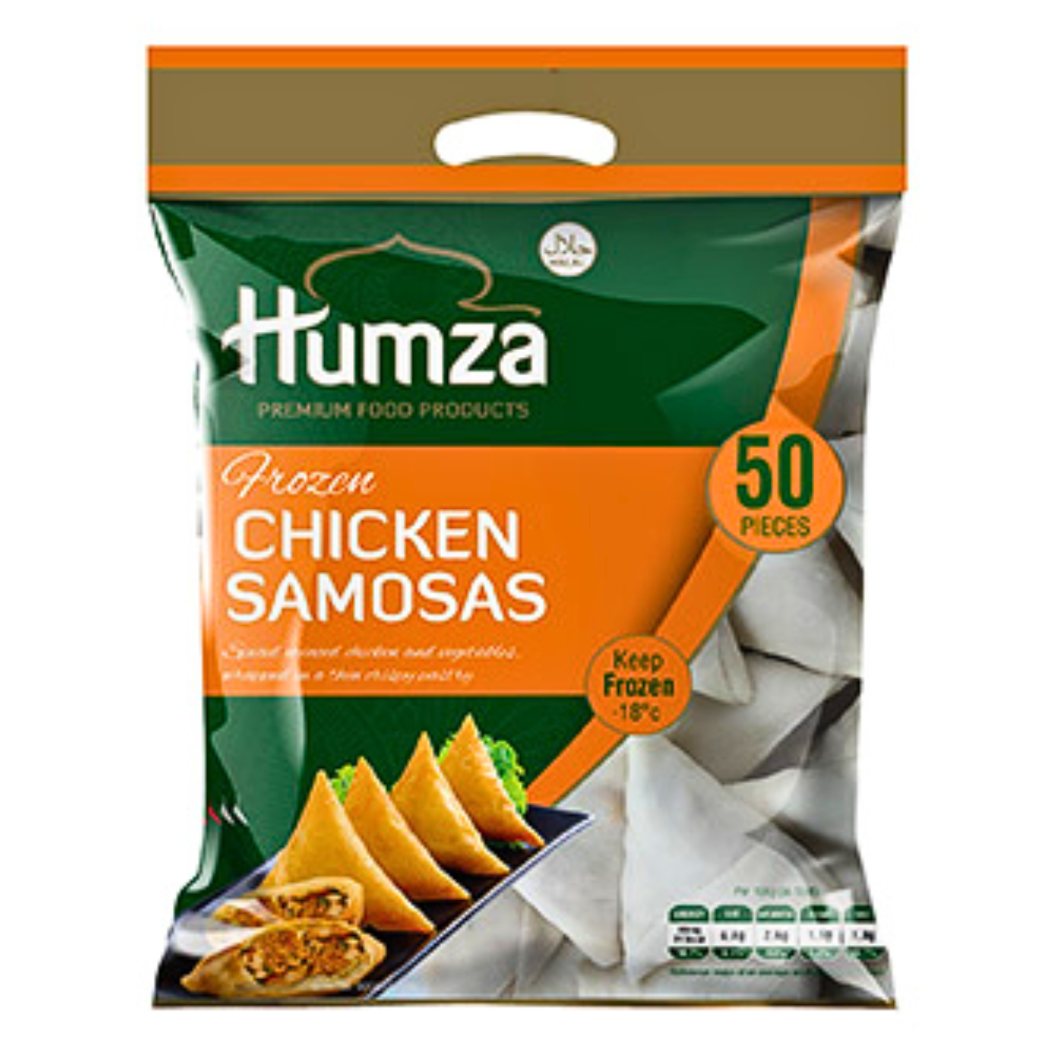 Humza Chicken Samosa 50 Pack | Humza Samosa 50 Pack – SK Foods Ltd